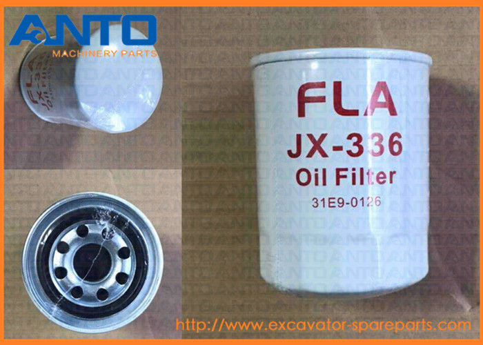 filtro de aceite hidráulico 31E9-0126 para el excavador de Hyundai ...